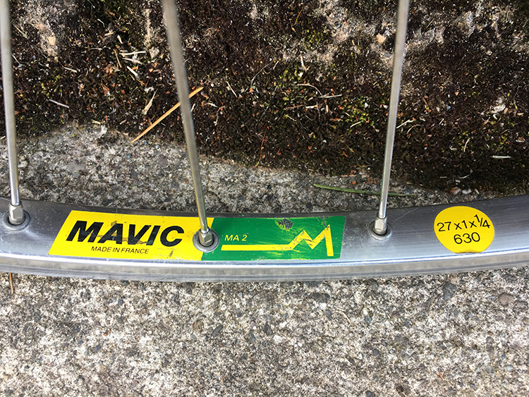 27-inch bicycle road wheels - South Salem Cycleworks