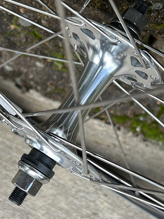 Track bike wheels - South Salem Cycleworks